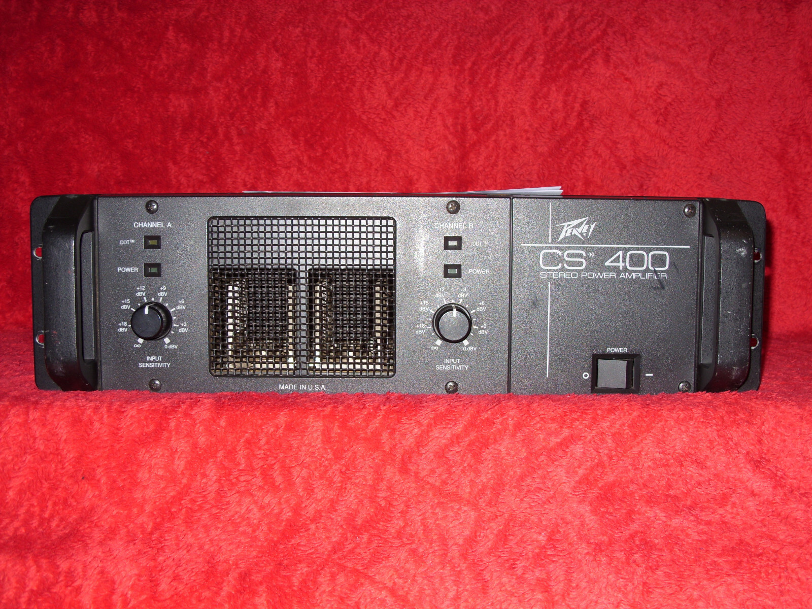 Peavey power amplifier cs series