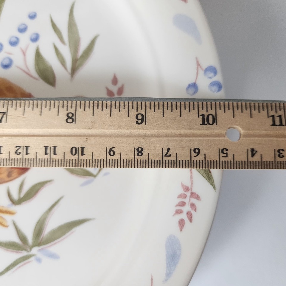 Vintage Corelle Country Morning Dinner Plates Lot of 7 Rooster Hen 10. ...