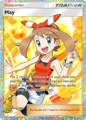 Pokémon TCG Pocket - May Trainer Card (2 🌟 Card) | eBay