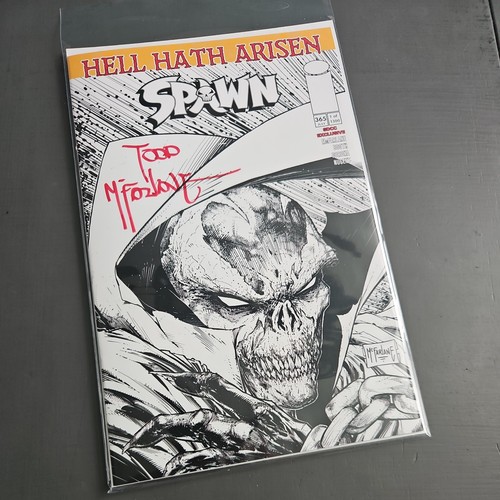 Spawn #365 SDCC 2025 Exclusive SIGNED by Todd McFarlane Sketch Cover | eBay