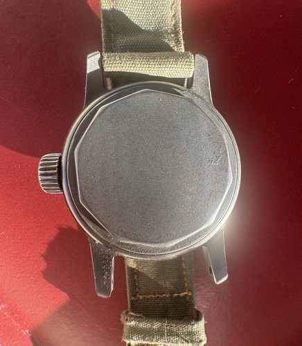 Vintage 1940's Bulova WW2 Military Field Watch Black Dial Running | eBay