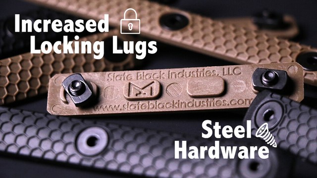 Genuine SLR Rifleworks Carbon Fiber MLOK Hand Guard Rail Cover Panels ...