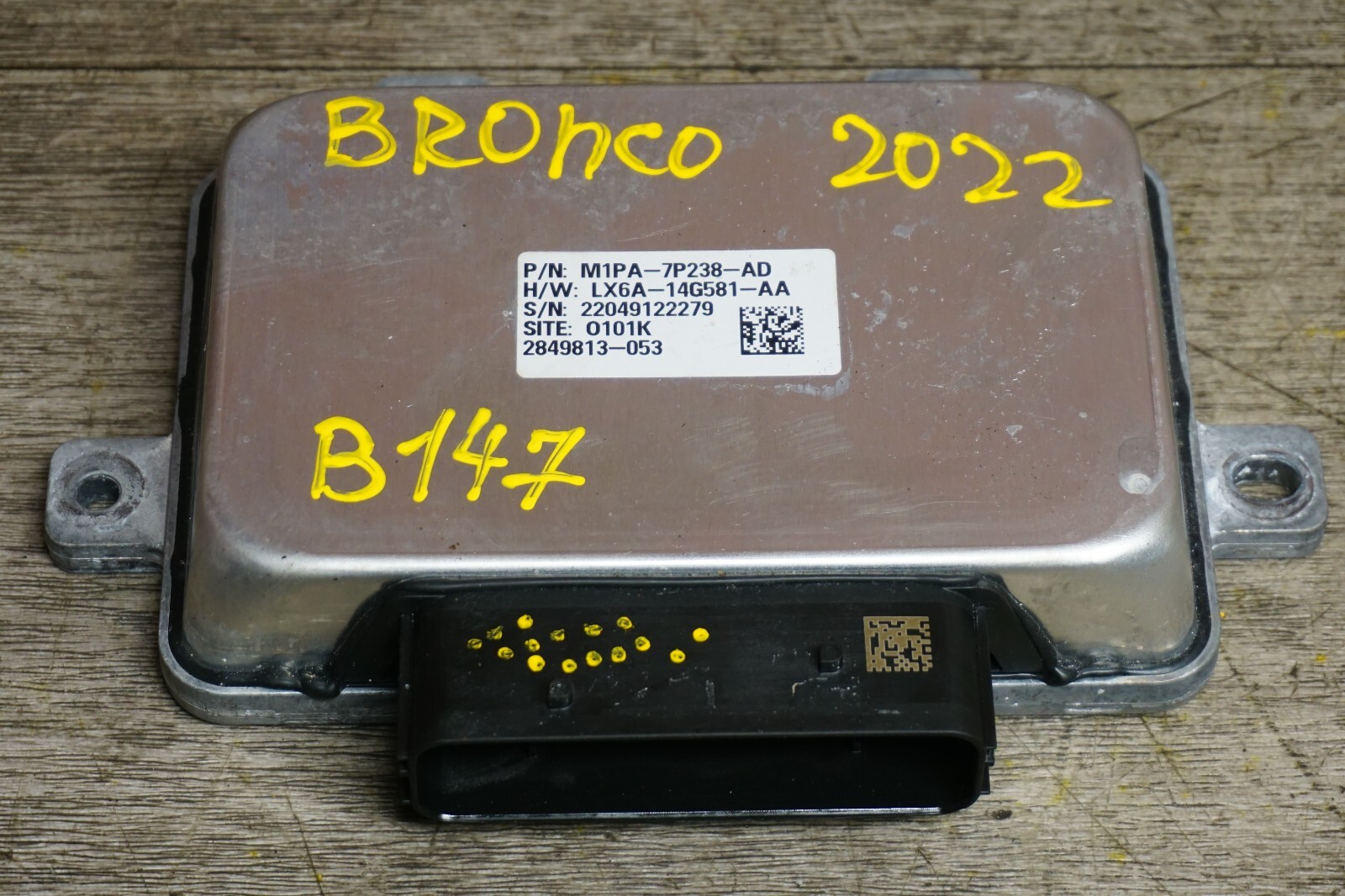 2022 FORD BRONCO SPORT 1.5L L3 GAS AWD TRANSFER CASE COMPUTER CONTROL ...