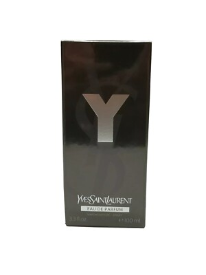 Y BY YVES SAINT LAURENT 3.3OZ EAU DE PARFUM SPRAY FOR MEN NEW IN BOX | eBay