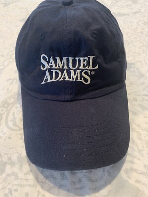 Samuel Adams Hat Blue Adjustable Size Baseball Cap World Class Beer B-5 ...
