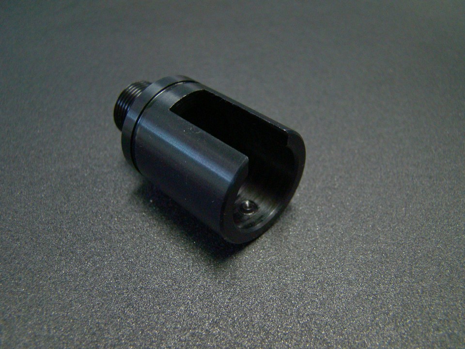 10/22 1022 10-22 Thread adapter BLACK 1/2-28 1/2x28 .5-28 MADE IN USA ...