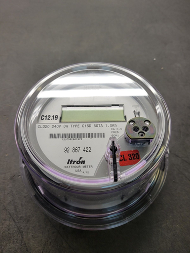 Itron Centron CL320 92-867-422 WattHour Meter. | eBay