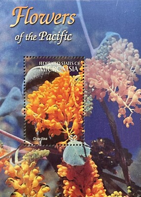 MICRONESIA FLOWERS OF THE PACIFIC STAMPS S/S 2004 MNH WILDFLOWERS FLORA ...