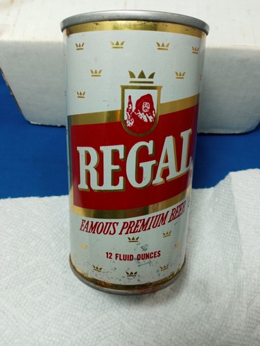 Regal pull tab top beer can | eBay