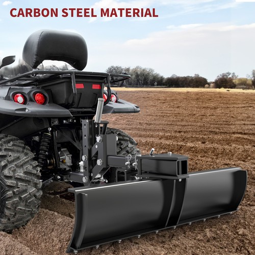 42" Tow Behind Box Scraper Blade "2 ID Fits ATV/UTV Manual Implement ...