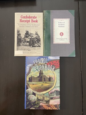 Echos of Southern Kitchens, Confederate Receipt Book, Capitol Cookbook ...