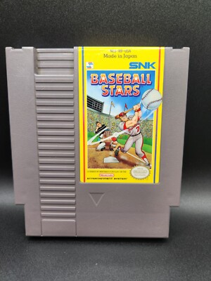 Baseball Stars (Nintendo Entertainment System, 1989)(TESTED) | eBay