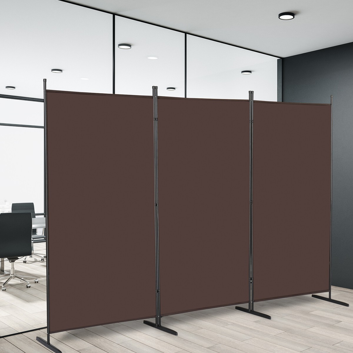 Opaque Partitions 360 Polycarbonate Mobile Room Divider And Portable
