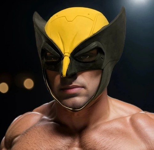 Wolverine Mask James Howlett Half Face Mask Movie Deadpool And ...