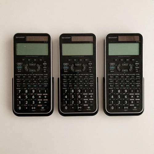 sharp el-577 scientific calculator set of 3 for design architecture surveying | eBay