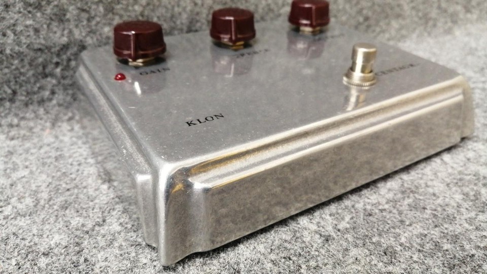 Pedale chitarra KLON CENTAUR Silver Overdrive serie 800 vintage usato ...