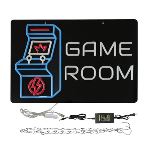 Large GAME ROOM Neon Signs for Wall Decor Business Neon Lights for ...