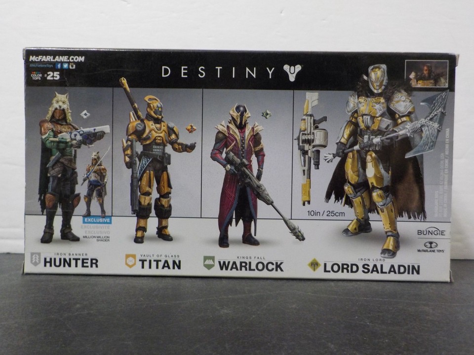 G1115 Destiny Iron Banner Hunter Action Figure Includes Ghost McFarlane ...