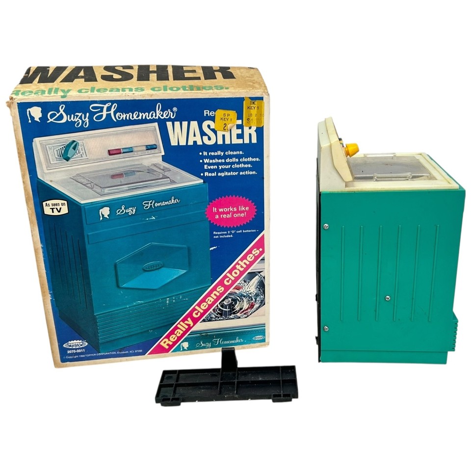 Vintage Suzy Homemaker Washer With Box 1968 Topper Toys Tested Not ...