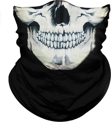 Obacle Skull Face Mask for Dust Wind Sun White Black Nose 822361337744 ...