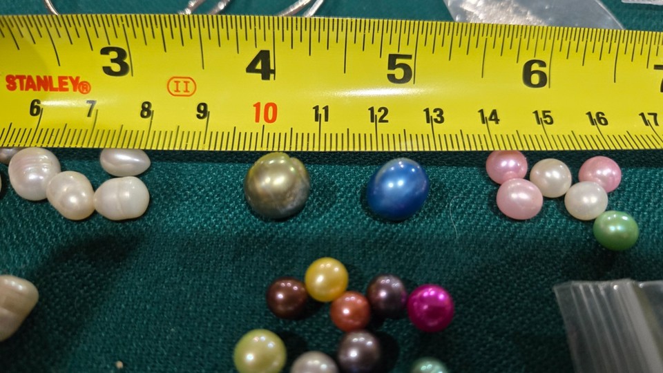 HUGE LOT Freshwater Pearls Jewelry Cages Necklace Party Kit Kids ...