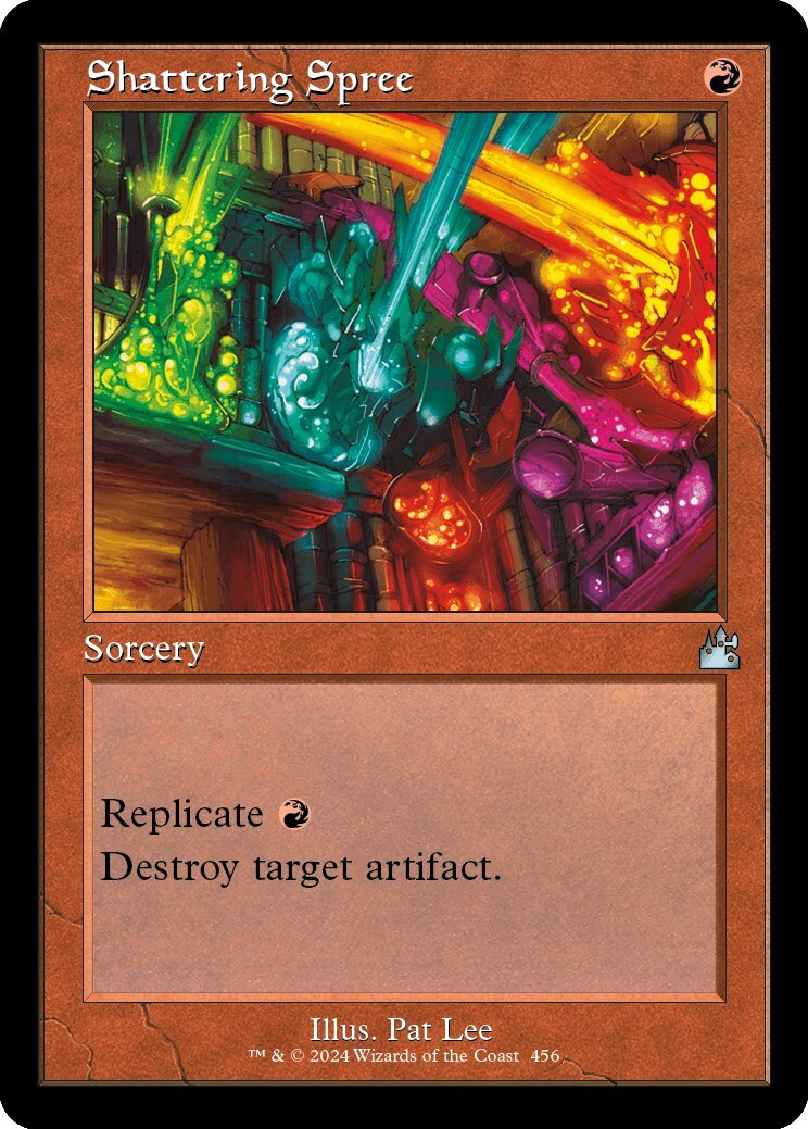 Shattering Spree (Retro Frame) Ravnica Remastered Regular for sale ...