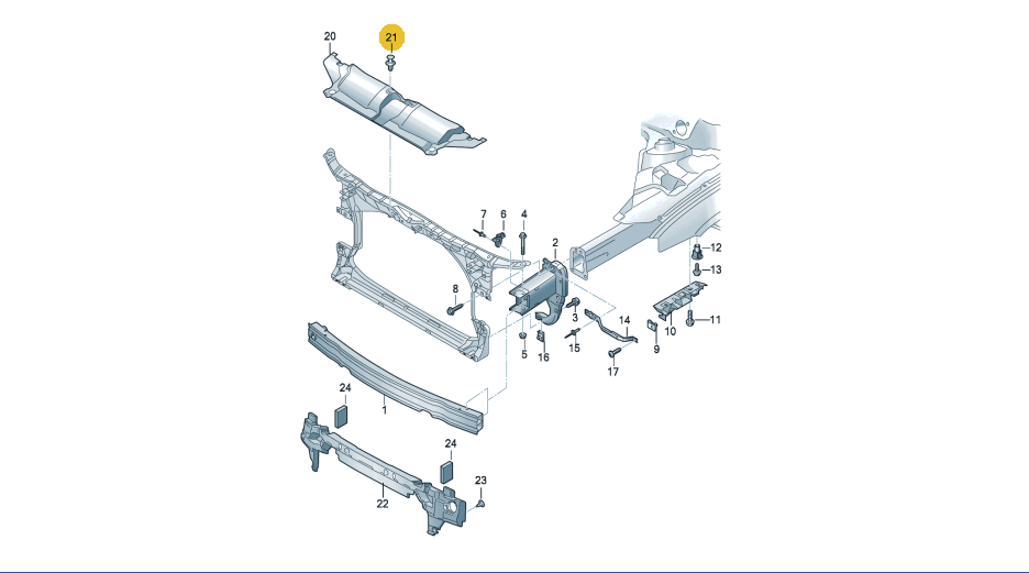 0EM Panel Retainer Clip For Audi A4 B6 B7 A5 A7 A8 D4 A6 C7 8E0805163 ...