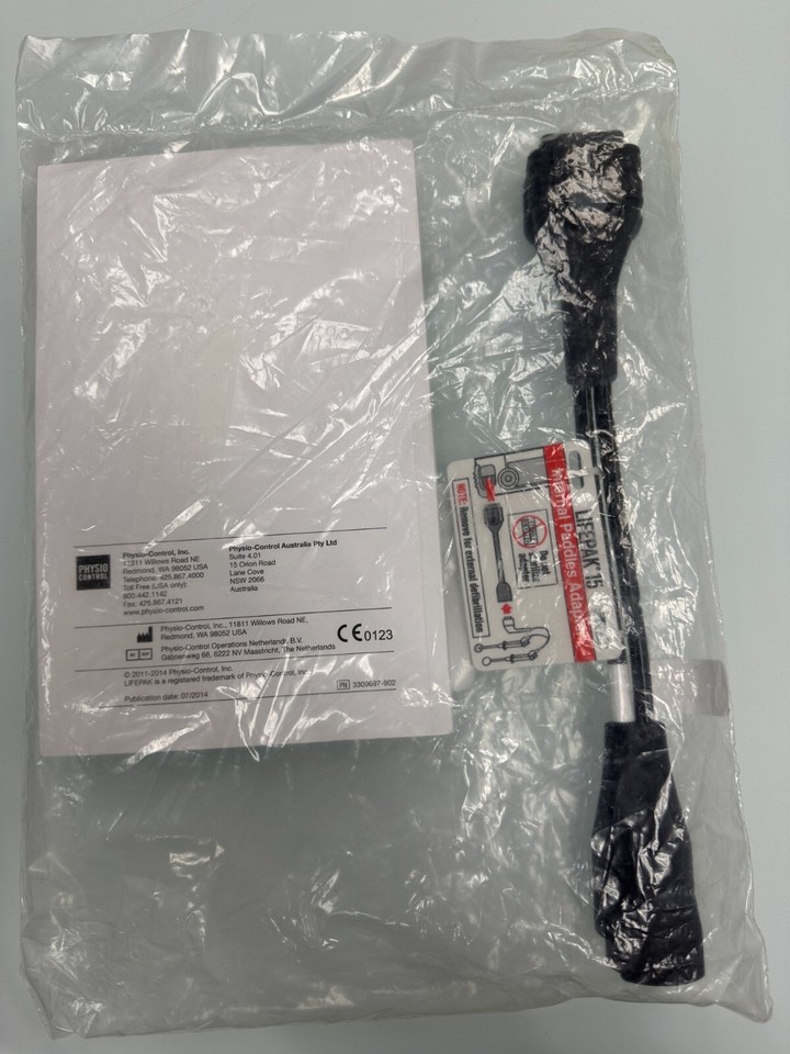 Physio Control LP15 Internal Paddles Adapter Cable 11998-000326 SHIPS ...