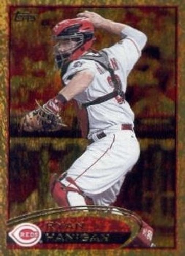 2012 Topps Gold Sparkle #226 Ryan Hanigan Reds NM-MT | eBay