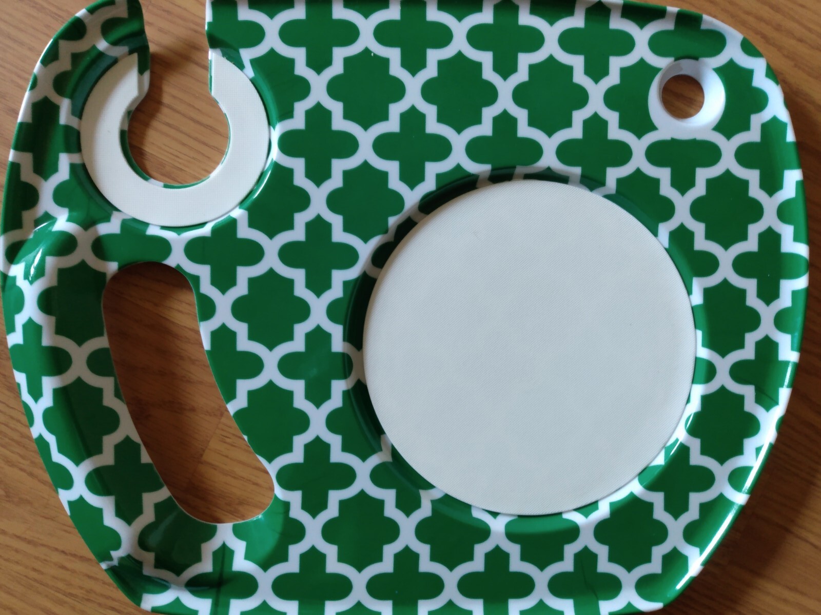 4 Non-Slip Dinner Lapper Trays Lattice Pattern TV Party Kids And Adults ...