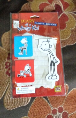 Diary of a Wimpy Kid Magnetic Bookmarks SEALED | eBay