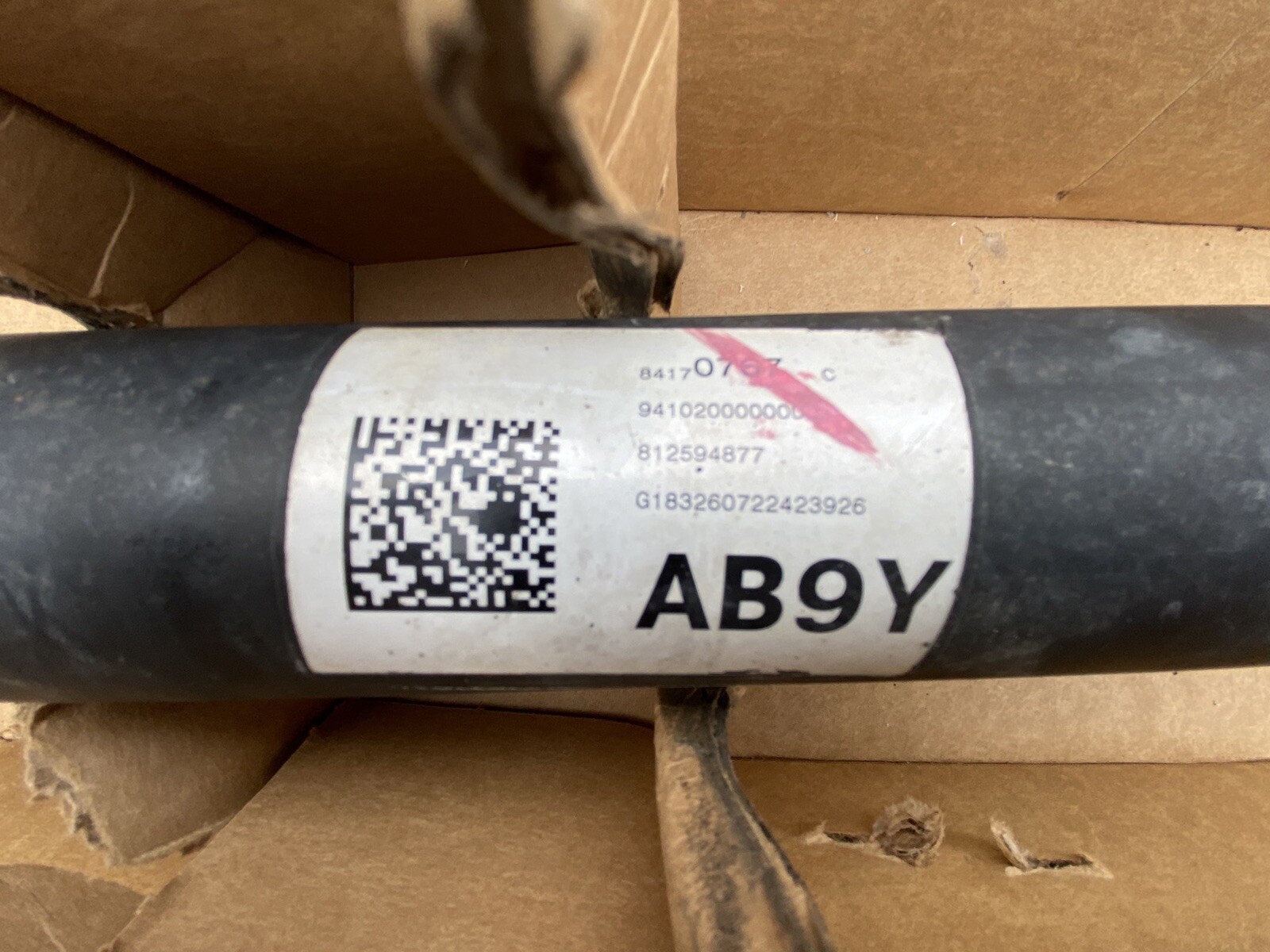 2019 Chevy Silverado 2500HD Front Driveshaft 84170767 2011-2019 2500 ...