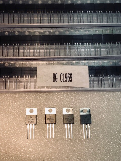 FOUR HG 2SC1969 Transistors USA SELLER! FAST SHIPPING! Direct ...