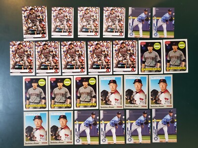 YOSHIHISA HIRANO - Lot of (25) cards - 2018-2020 Topps + Heritage ...