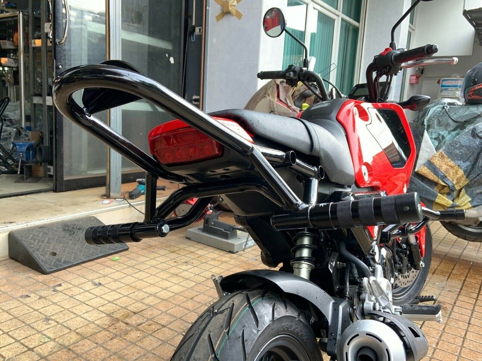 Subcage Black Rear Tail Bar Crash cage Motor Pro Stunt for Honda MSX ...