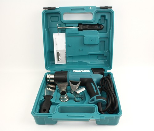 Makita HG6031VK Variable Temperature Heat Gun Power Cord W/ Case Nozzle ...