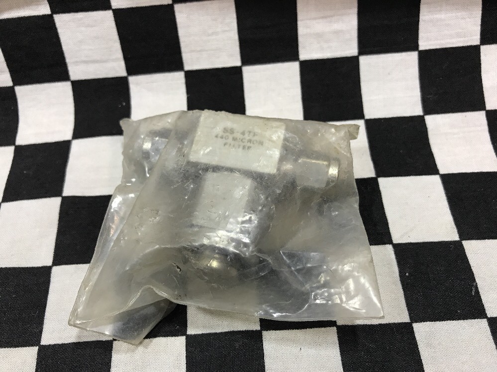 3X, Swagelok Particulate Filter 1/4" TUBE, 440 Micron Filter, SS-4TF ...