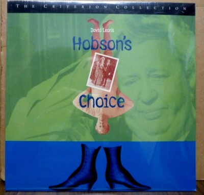 Hobson's Choice 1954 Laserdisc LD SEALED Criterion David Lean Charles ...