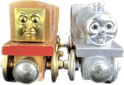 Silver Percy Bronze Diesel Thomas And Friends Wooden Trains 60th ...