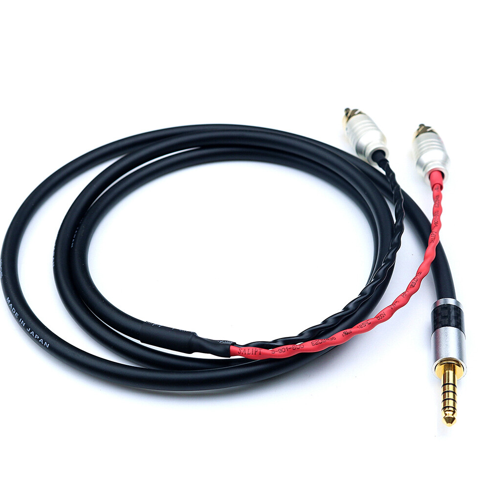 Audiocrast HIFI 4.4mm to 2 RCA Audio Cable For Sony WM1A/1Z PHA-1A/2A ...