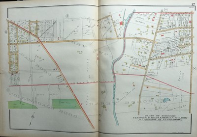 1929 DELAWARE COUNTY PA UPPER DARBY ALDAN YEADON LANSDOWNE GOLF C.C ...