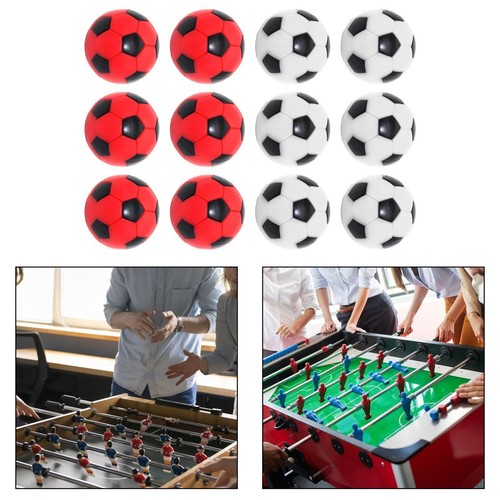 12Pcs Foosball Balls Mini 36mm for Club Party Finger Sport Tabletop ...