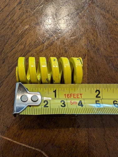 Pack of 8- Danly Spring 9-1206-36 Yellow Die Max Extra Heavy Load ...