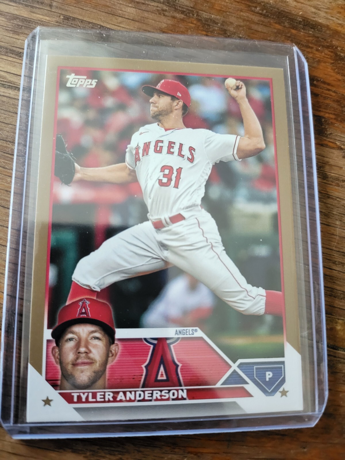 2023 Topps Update Tyler Anderson Gold Parallel #US88 /2023 Los Angeles ...