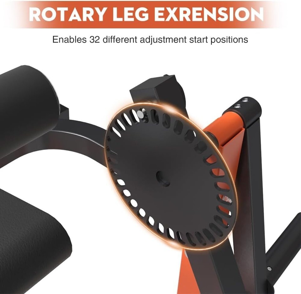Leg Extension and Curl Machine Lower Body Special Leg Rotary Extension ...