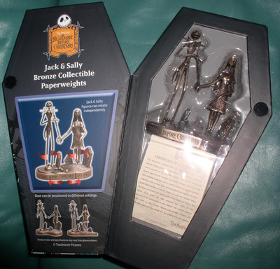 Nightmare Before Christmas Jack and Sally NMBC - Bronze - First Limited ...