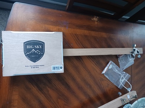 3 String Electric Cigar Box Guitar Musical Instrument Handmade | eBay