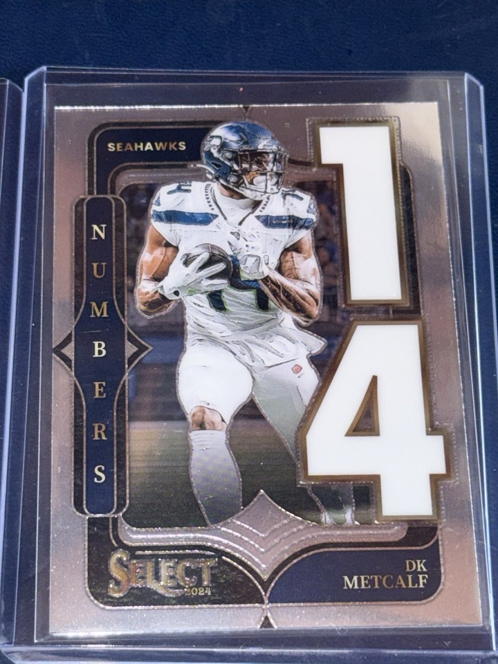 2024 DK Metcalf Panini Select Football Numbers Seahawks 24 | eBay