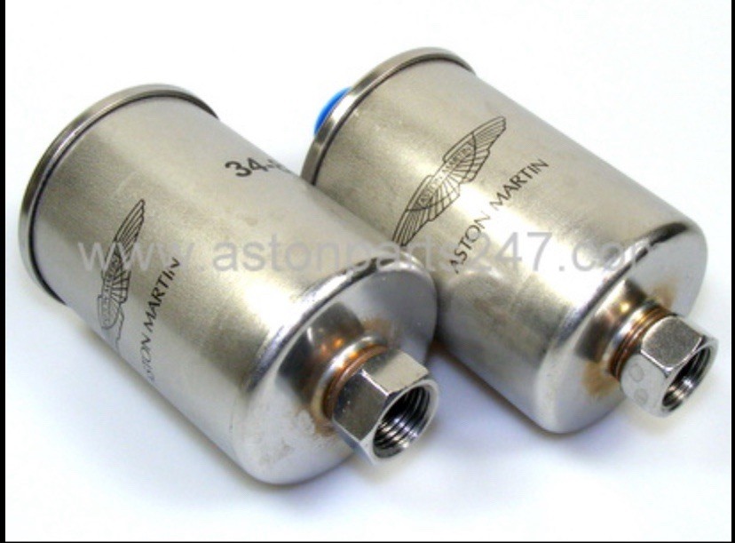 GENUINE ASTON MARTIN DB7 V12 & VANQUISH FUEL FILTER PK2 - 34-83629-PK ...