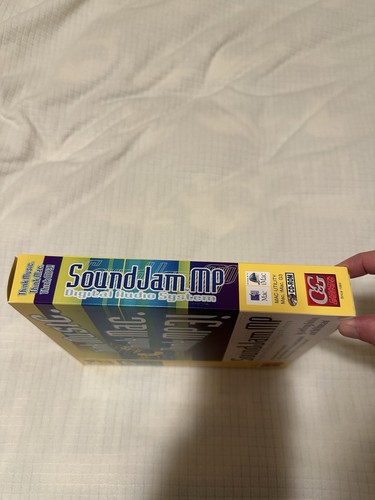Ultra Rare SoundJam MP Big Box Mac MP3 CD Casady & Greene Precursor to ...